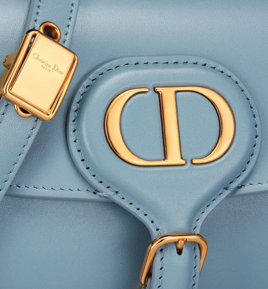 [Authentic, NEW] Dior Bobby East Horizon Blue Box Dior Calf Skin Crossbody, Luxury, Bags ...