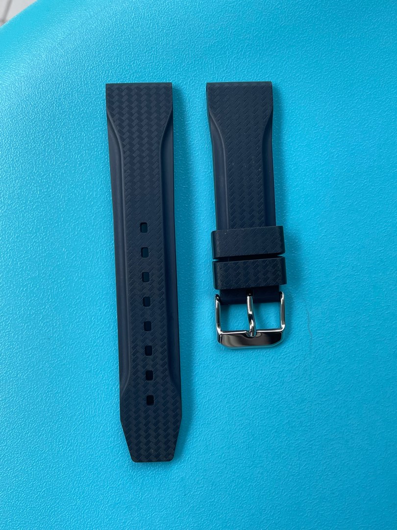 Bonetto Rubber Strap (22mm), Luxury, Watches on Carousell