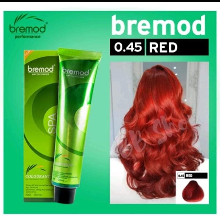Bremod 0.45 Red With Oxidizer, Beauty & Personal Care, Hair on Carousell