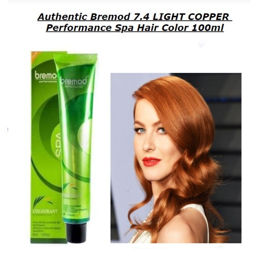 Bremod 7.4 light copper With oxidizer, Beauty & Personal Care, Hair on ...