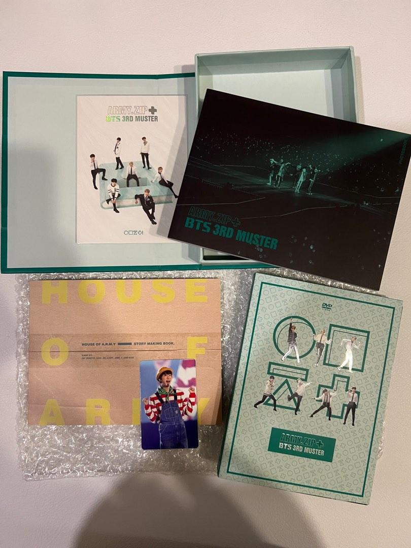 Bts 3rd Muster Army.zip+ Dvd, Hobbies & Toys, Collectibles ...