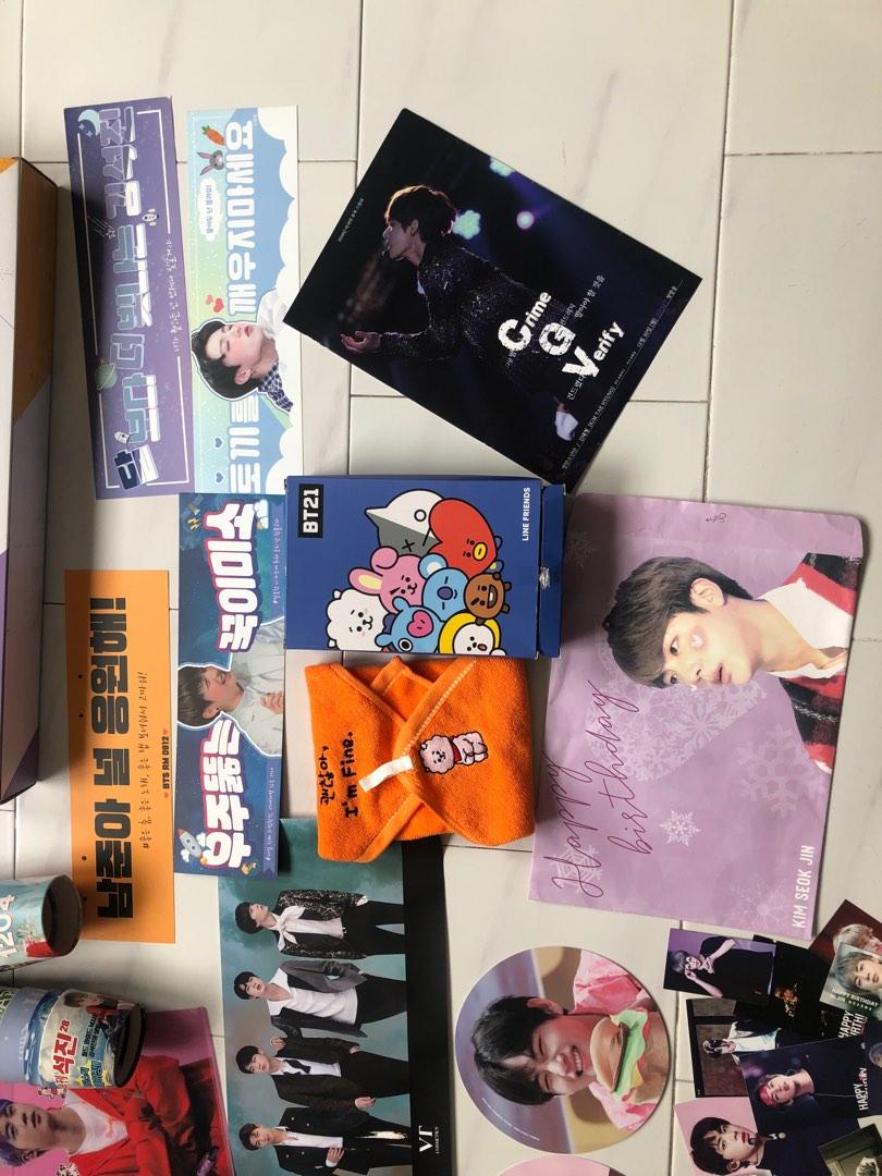 BTS posters, BT21 bag charm, BT21 figurines, BTS postcards, rm jin suga ...