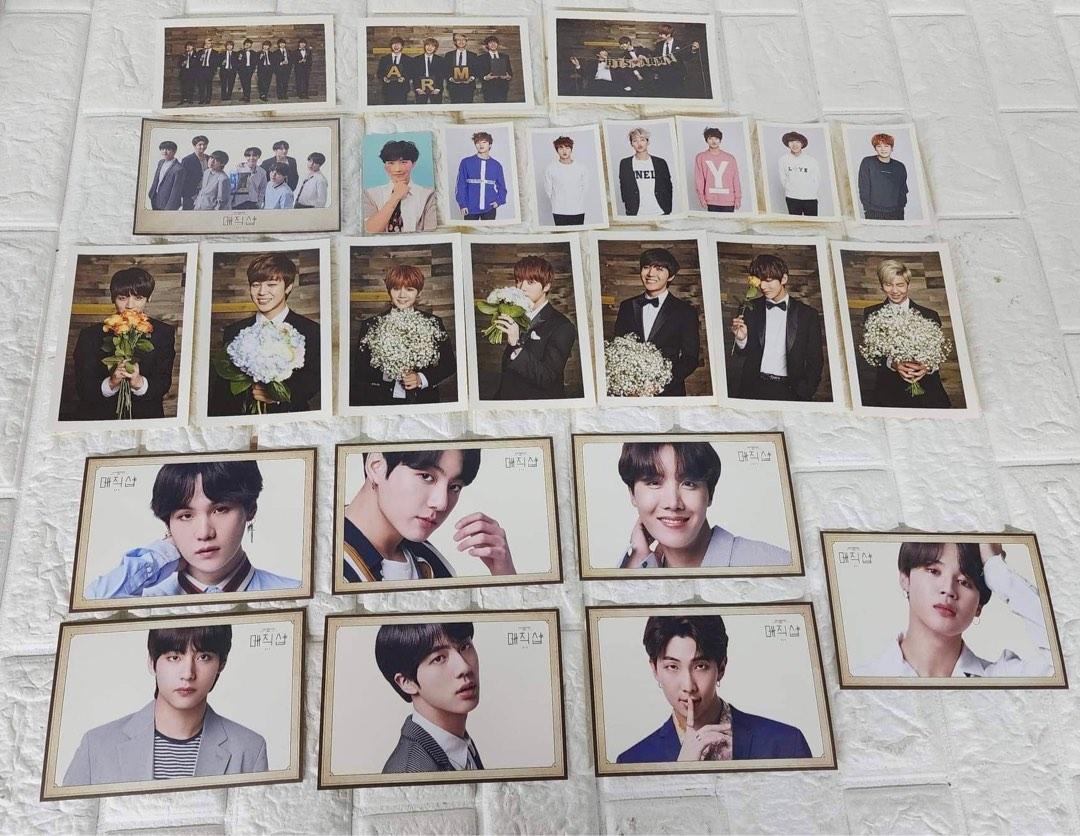 bts rare pcs magic shop postcard 2nd term army kit pcs postcard namjoon ...