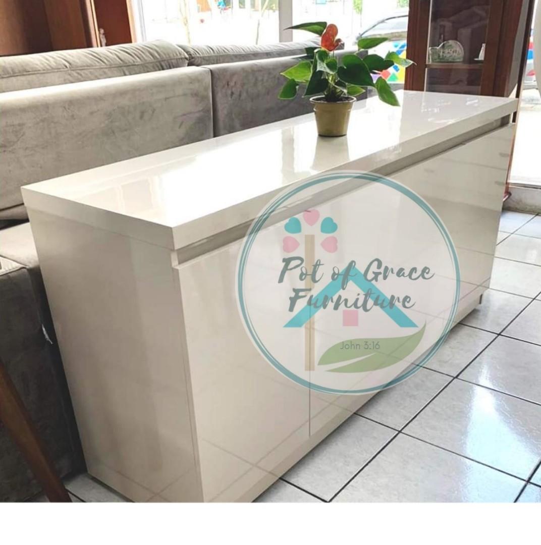 Buffet Truzzi 4 doors cabinet, Furniture & Home Living, Furniture ...