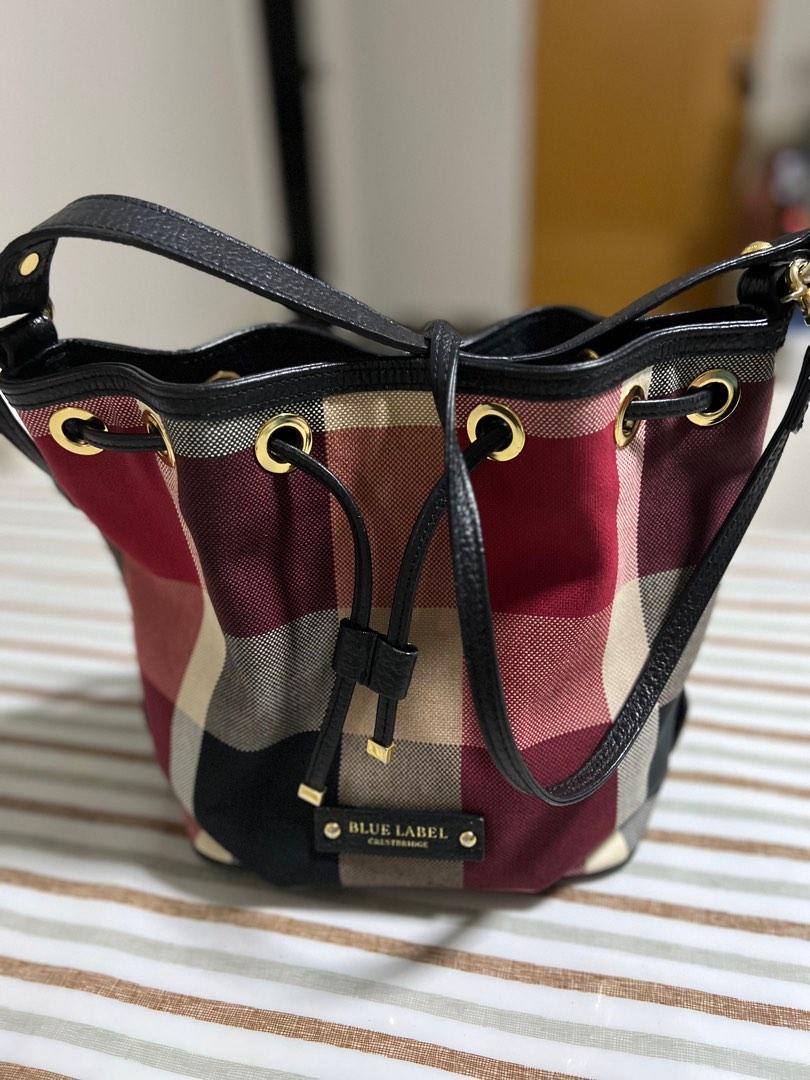 Burberry Bucket Bag, Luxury, Bags & Wallets on Carousell