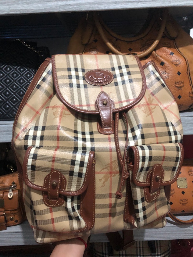 BURBERRYS BACKPACK, Luxury, Bags & Wallets on Carousell