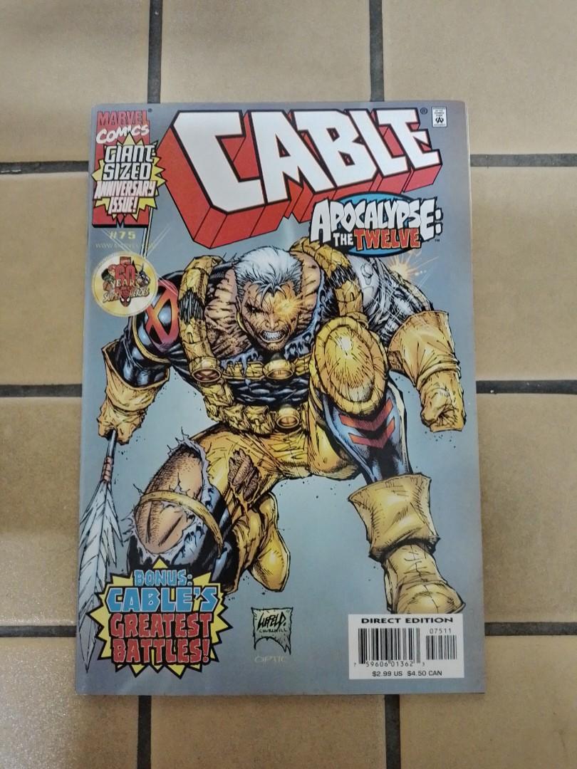 Cable #75 ( Ron Liefeld - Cover Art ) Marvel Comics, Hobbies & Toys ...