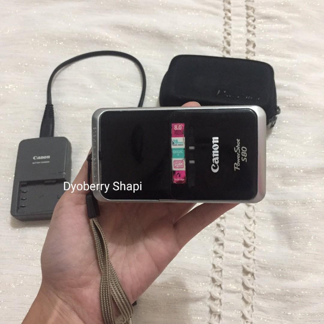 Canon Powershot s80 Rare Vintage Digital Camera, Photography, Cameras ...