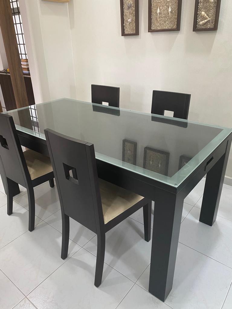 Cellini Dining Table And Chairs, Furniture & Home Living, Furniture ...