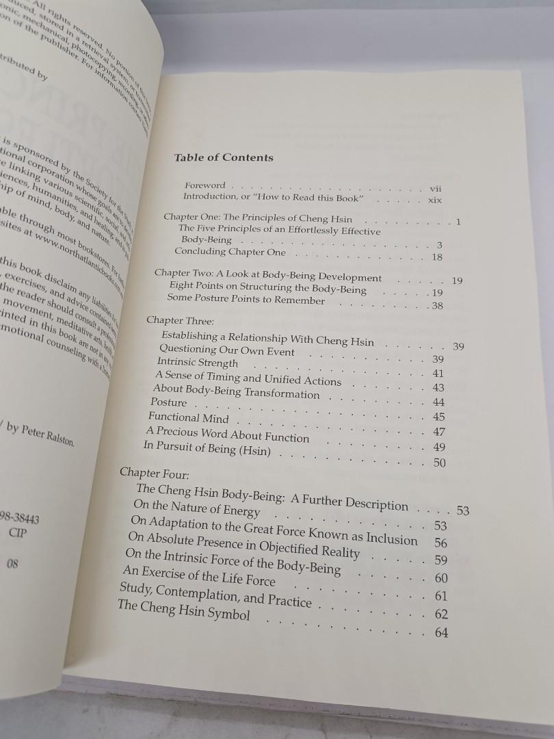 Cheng Hsin The Principles of Effortless Power by Peter Ralston, Hobbies ...