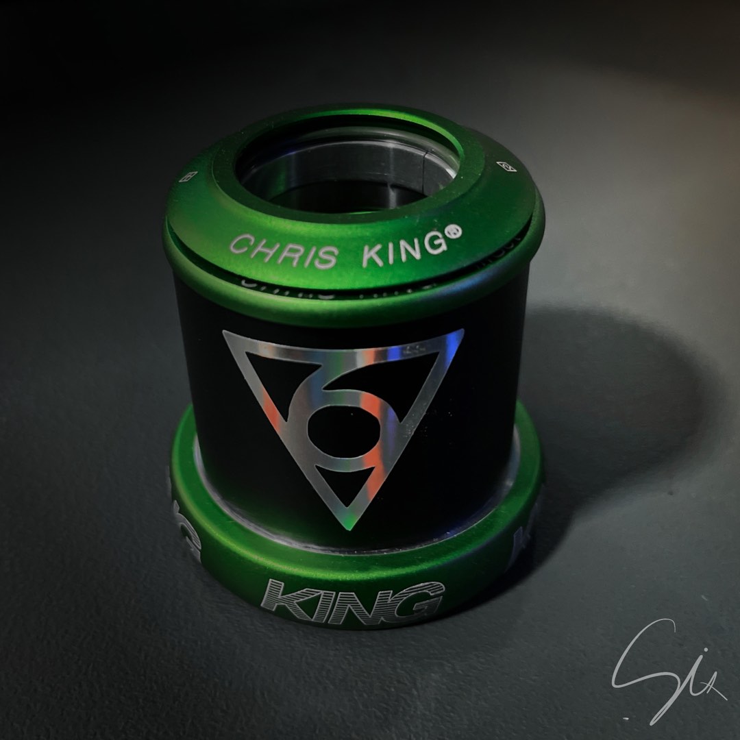 Chris King T Line Headset, Matte Emerald, Sports Equipment, Bicycles ...