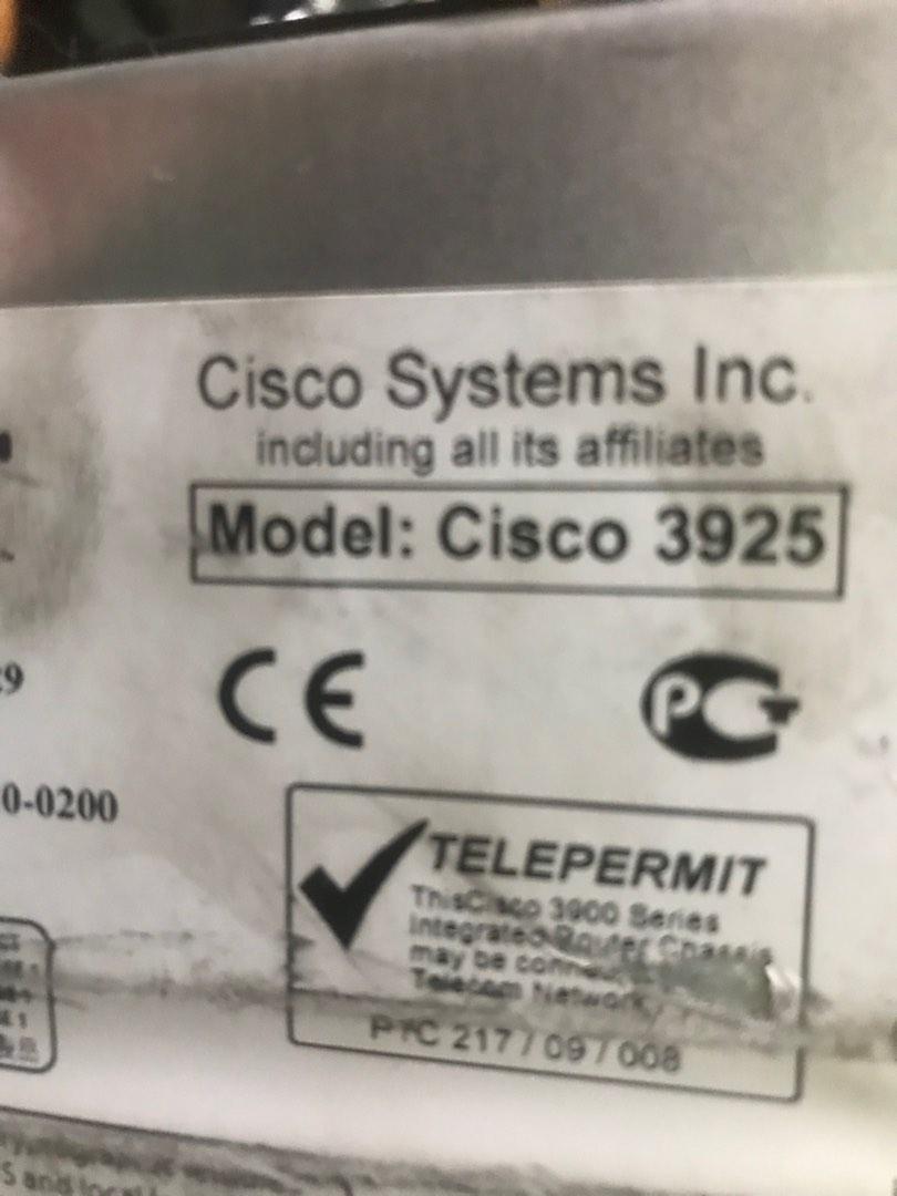 Cisco Router 3925, Computers & Tech, Office & Business Technology on ...