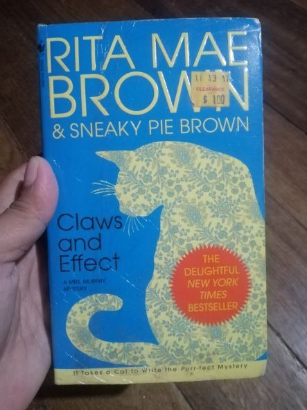 Claws and Effect by Rita Mae Brown & Sneaky Pie Brown, Hobbies & Toys, Books & Magazines ...