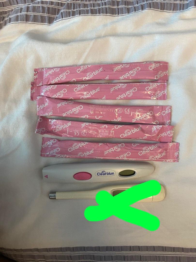 Clearblue Ovulation test kit FOC Omron basal temp thermometer, Babies ...