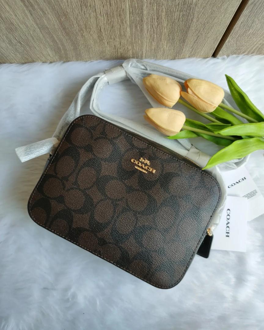 Coach Mini Camera Bag In Signature Canvas, Luxury, Bags & Wallets on ...