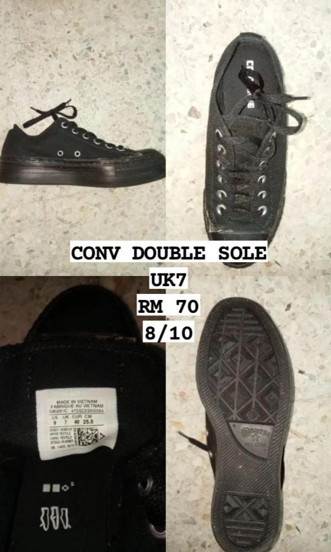CONVERSE DOUBLE SOLE, Men's Fashion, Footwear, Sneakers on Carousell