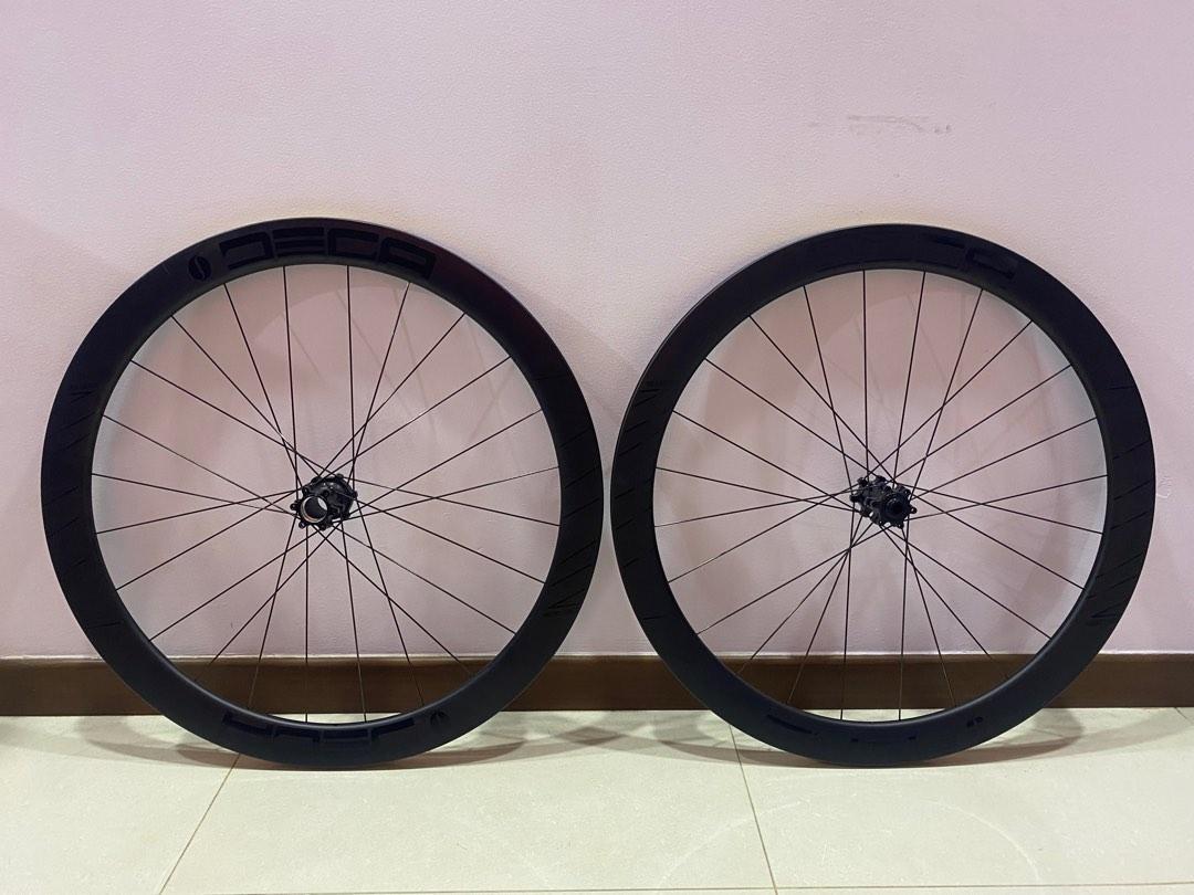 Deca CARBON wheelset 700c (JAVA road bike), Sports Equipment, Bicycles ...