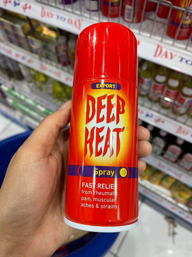 Deep Heat Spray, Beauty & Personal Care, Bath & Body, Body Care on ...