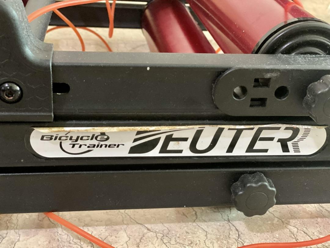 Deuter Bike Rollers Adjustable Bike Trainer Stand, Sports Equipment, Bicycles & Parts, Bicycles ...