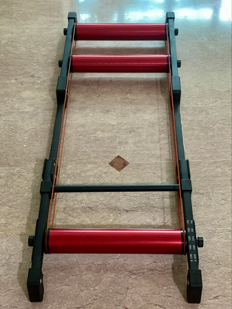 Deuter Bike Rollers Adjustable Bike Trainer Stand, Sports Equipment, Bicycles & Parts, Bicycles ...