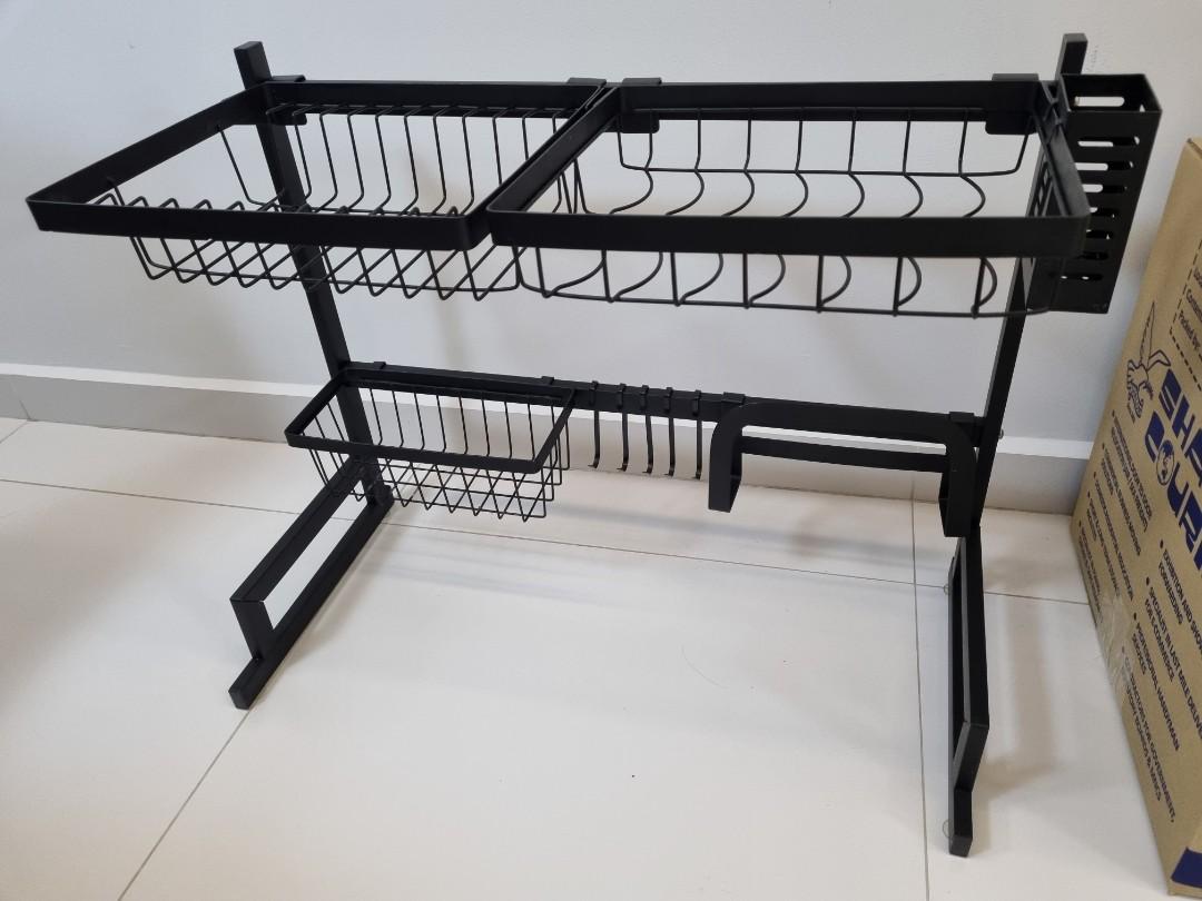 Dishwashing rack, Furniture & Home Living, Furniture, Shelves, Cabinets ...