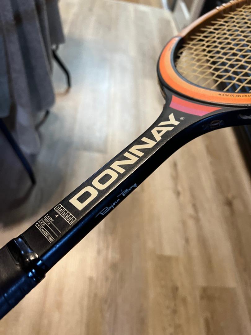 Donnay Allwood Superlight Vintage Racket, Sports Equipment, Sports ...