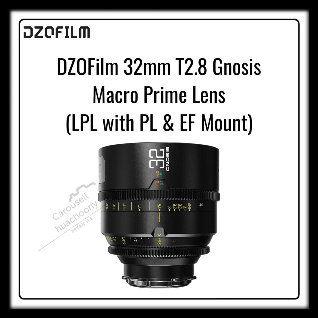 DZOFilm 32mm T2.8 Gnosis Macro Prime Lens (LPL with PL & EF Mounts ...