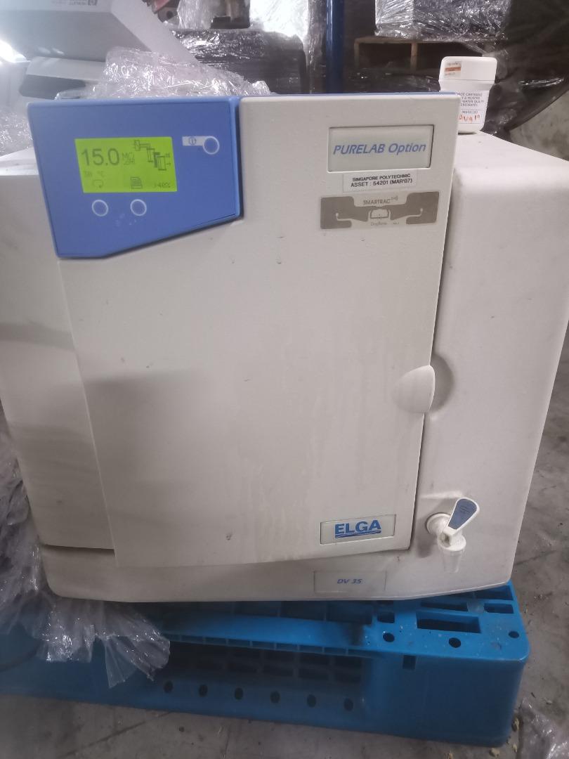ELGA Purelab OPTION-S 7 Water purification unit v21.01 Stock Clearance ...