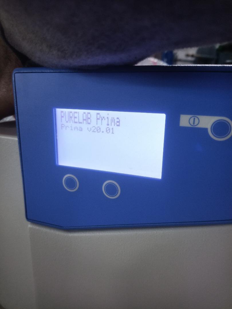 Elga Purelab Prima DV 35 v20.01 water purification unit for laboratory ...