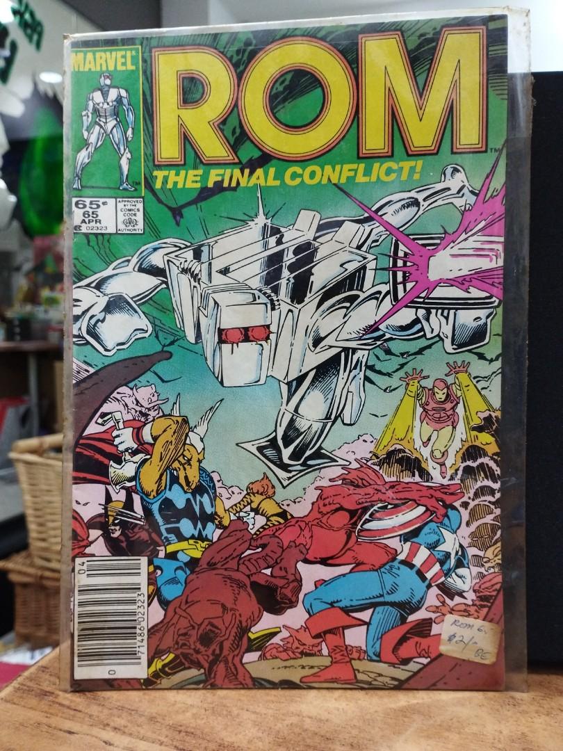 (ENG) Marvel Comic : ROM The Final Conflict!, Hobbies & Toys, Books ...