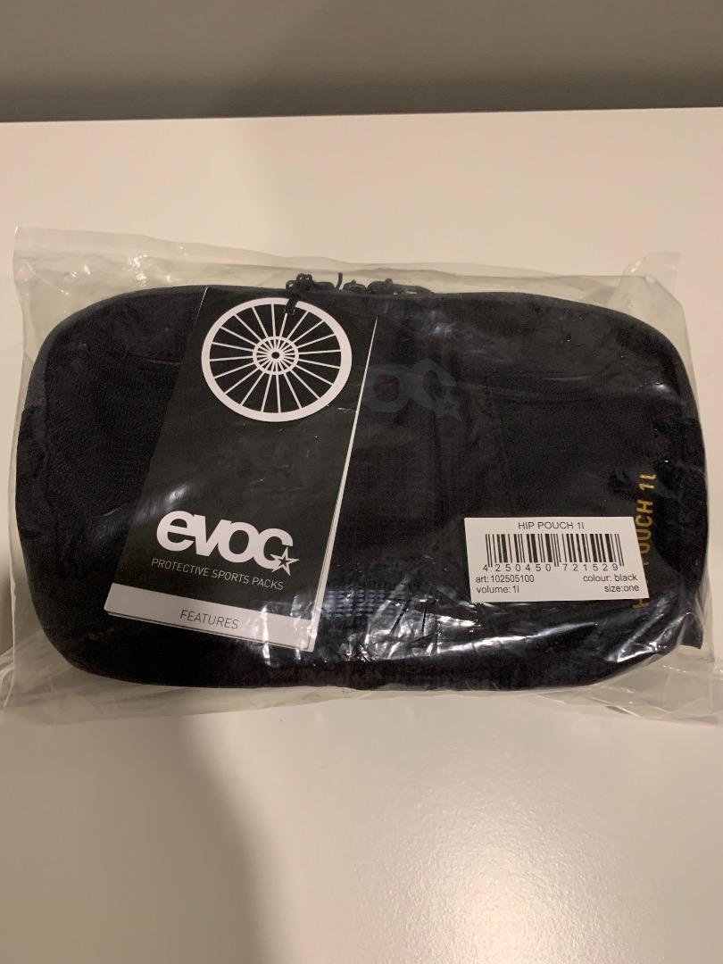 Evoc, Hip Pouch, Bag, 1L, Black, Sports Equipment, Bicycles & Parts ...