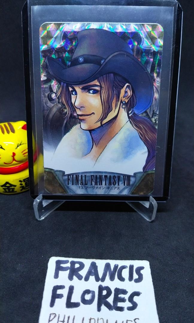 FINAL FANTASY VIII Card - IRVINE KINNEAS #13 - PRISM (CARDDASS) BANDAI ...