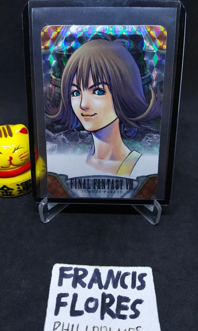 FINAL FANTASY VIII Card - SELPHIE TILMITT - PRISM #11 (CARDDASS) BANDAI ...