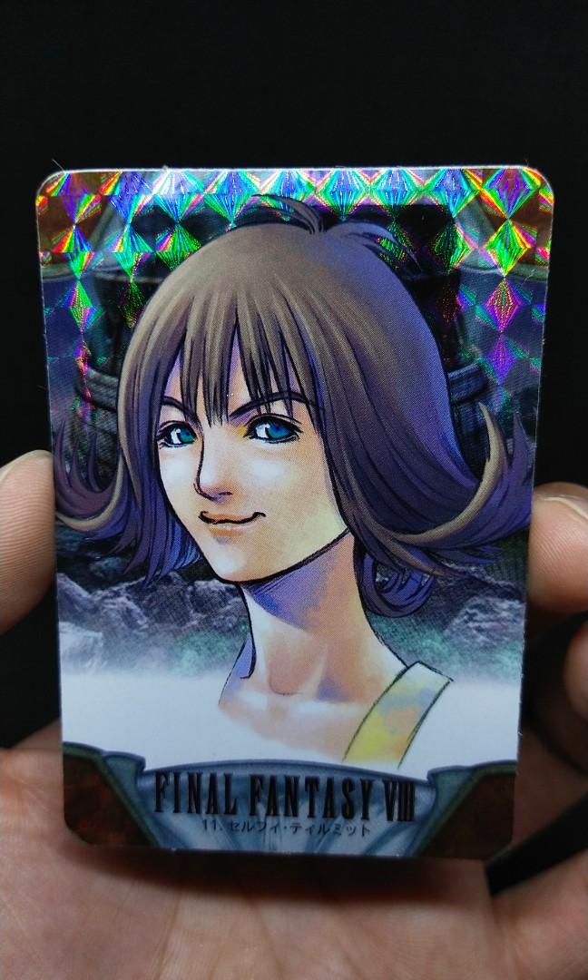 FINAL FANTASY VIII Card - SELPHIE TILMITT - PRISM #11 (CARDDASS) BANDAI ...