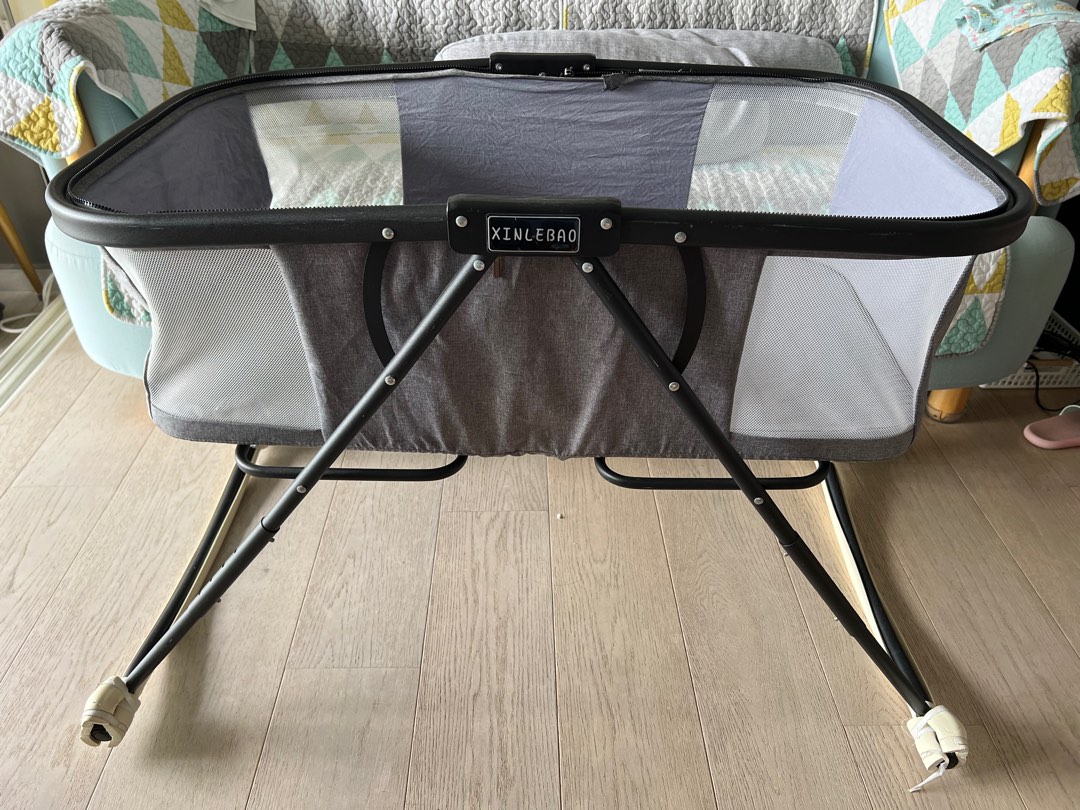 Foldable baby cot bed, Babies & Kids, Baby Nursery & Kids Furniture ...
