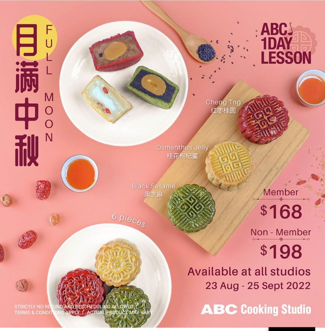 Full Moon 1 Day Lesson @ ABC Cooking Studio Funan, Learning ...