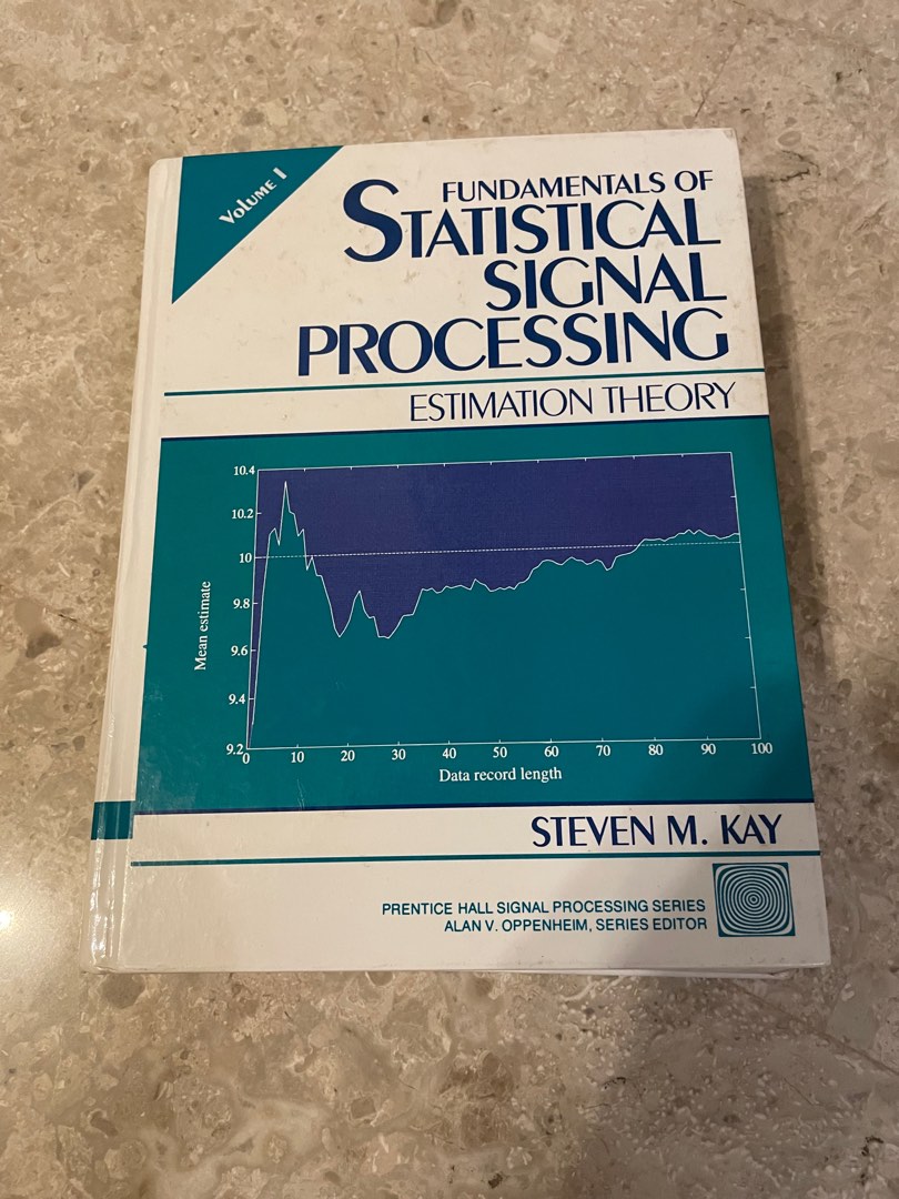 Fundamental Of Statistical Signal Processing Volume 1 Hobbies And Toys Books And Magazines 