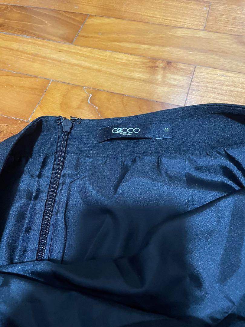 G2000 Black Skirt Office Formal, Women's Fashion, Bottoms, Skirts on ...