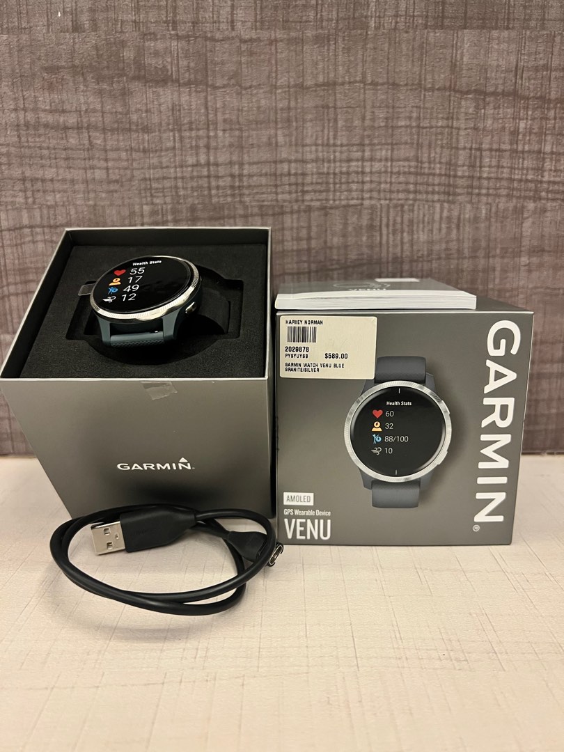 Garmin Venu (Silver), Mobile Phones & Gadgets, Wearables & Smart ...