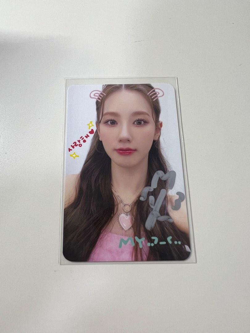 GIDLE Miyeon MY Makestar Signed Photocard Pc, Hobbies & Toys ...