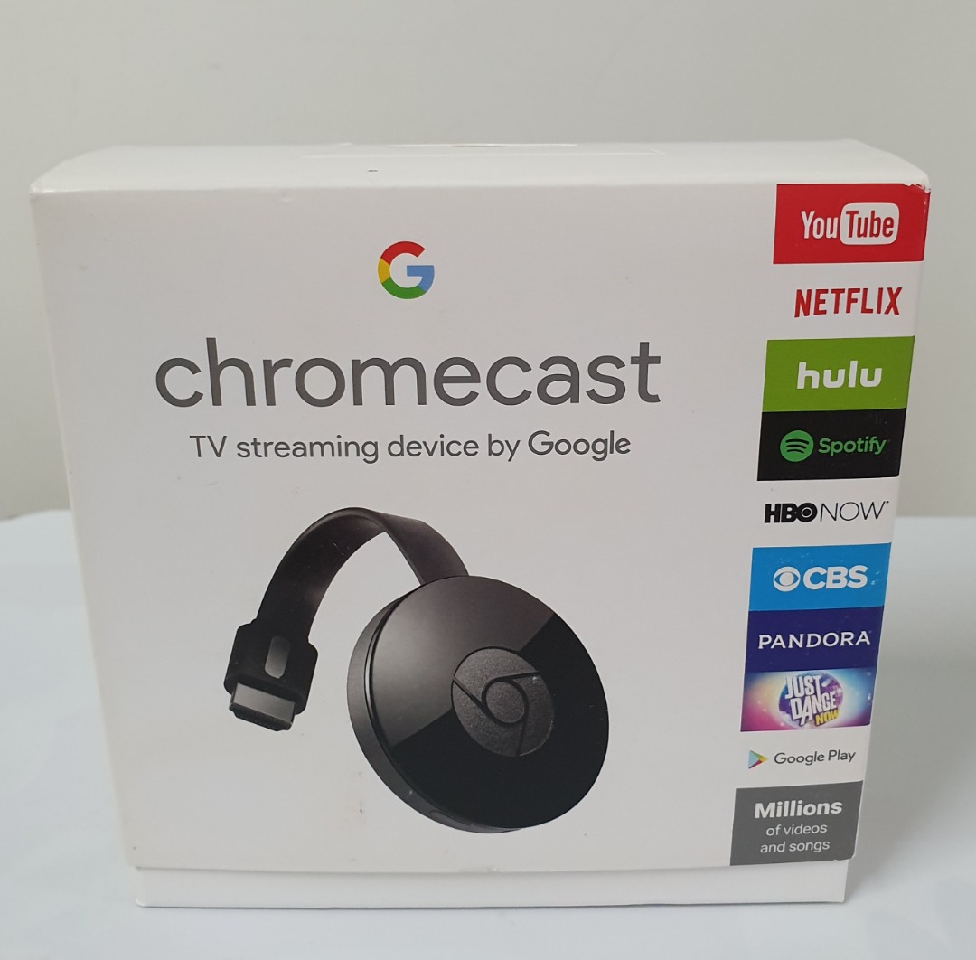 Google Chrome Cast , TV Streaming Device by Google (Youtube, Netflix ...