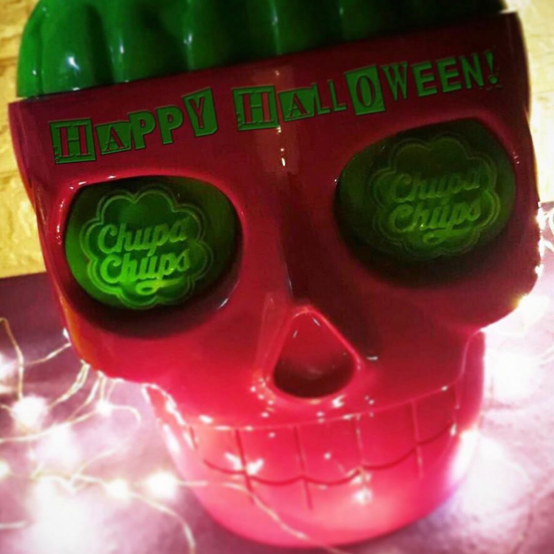 LIMITED EDITION !!! GIANT Chupa Chups 3D Skull Jar - TY2, Hobbies ...