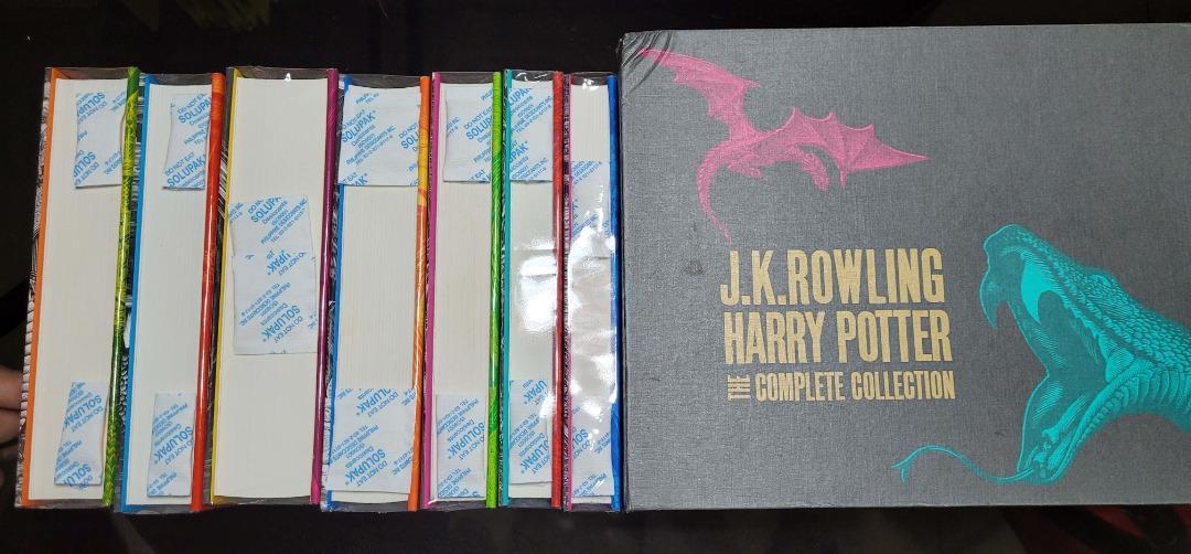Harry Potter Hardcover Boxed Set Adult Edition - Complete Set with FREE ...