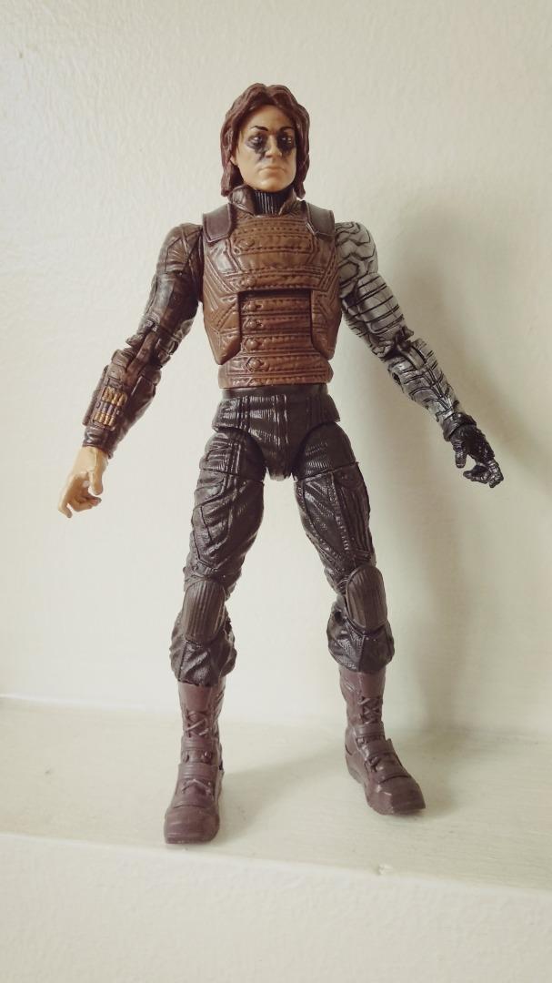 Hasbro Marvel Legends Captain America The Winter Soldier Bucky Mandroid ...