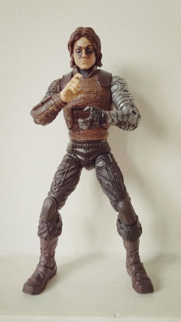 Hasbro Marvel Legends Captain America The Winter Soldier Bucky Mandroid ...