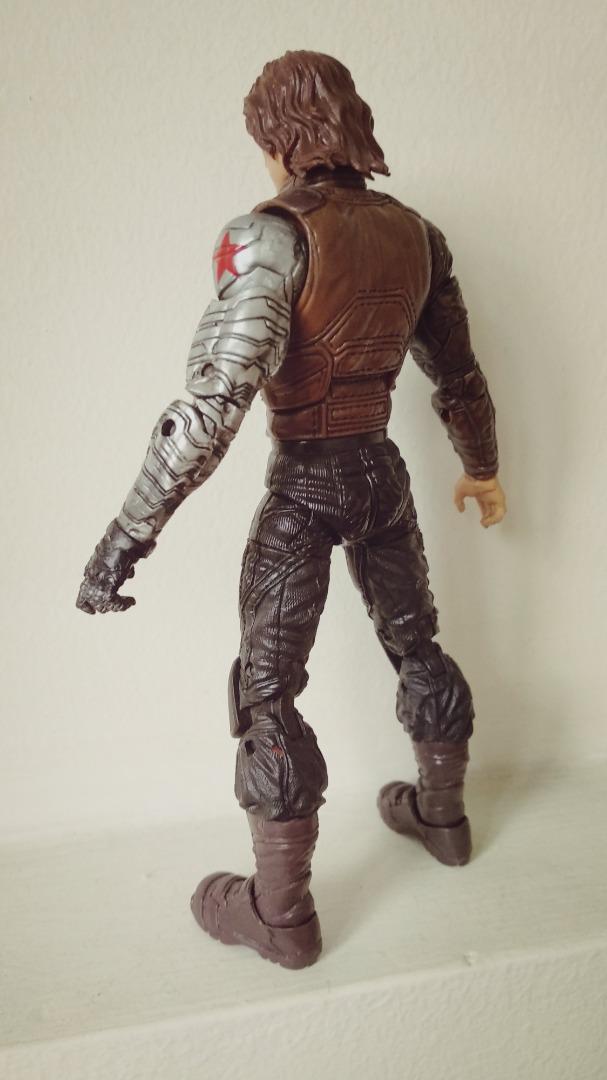 Hasbro Marvel Legends Captain America The Winter Soldier Bucky Mandroid ...