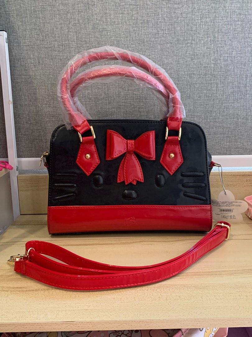 Hello Kitty Black&Red Bag with Strap, Women's Fashion, Bags & Wallets ...