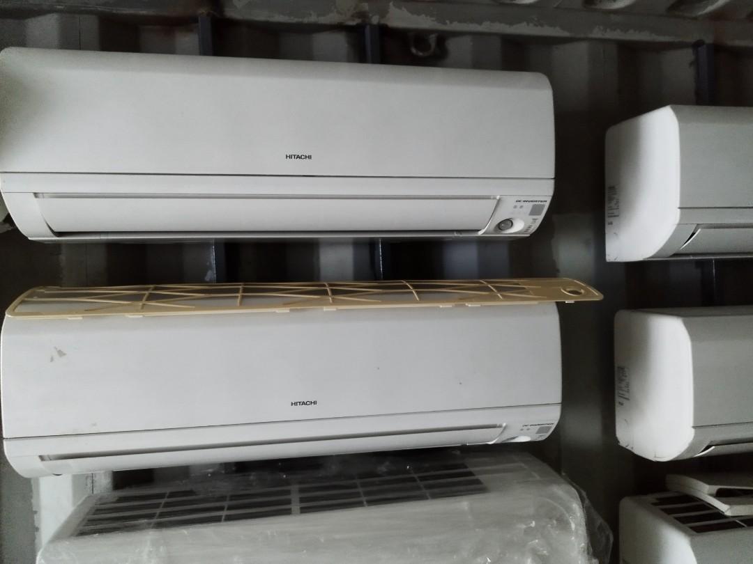 Hitachi aircon system 2 aircon inv aircon, TV & Home Appliances, Air ...