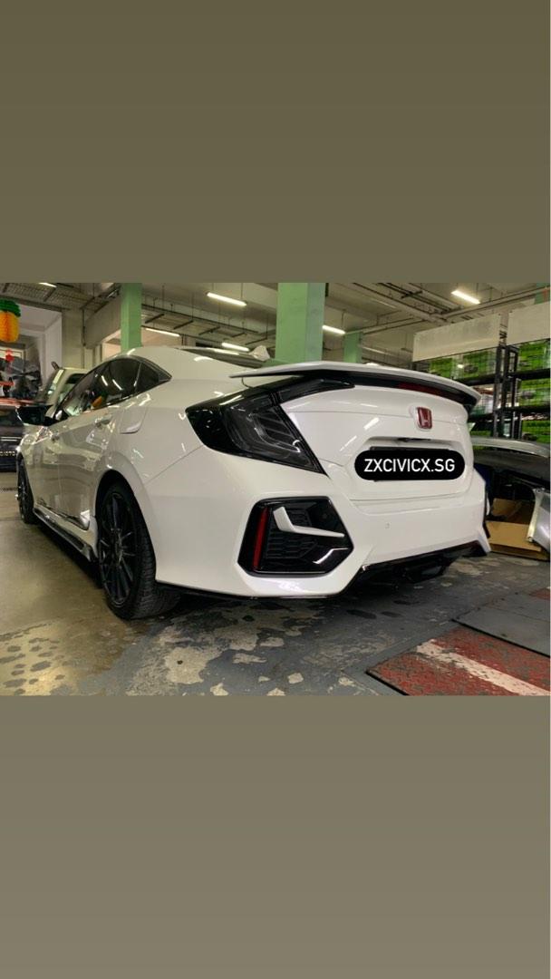 Honda Civic FC si bodykit / civicx FC 1 FC5 10th Gen SI front bumper ...