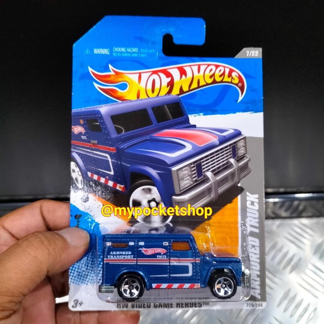 (RESERVED) Hot Wheels ARMORED TRUCK - HW Race Team / 2011 Hotwheels ...